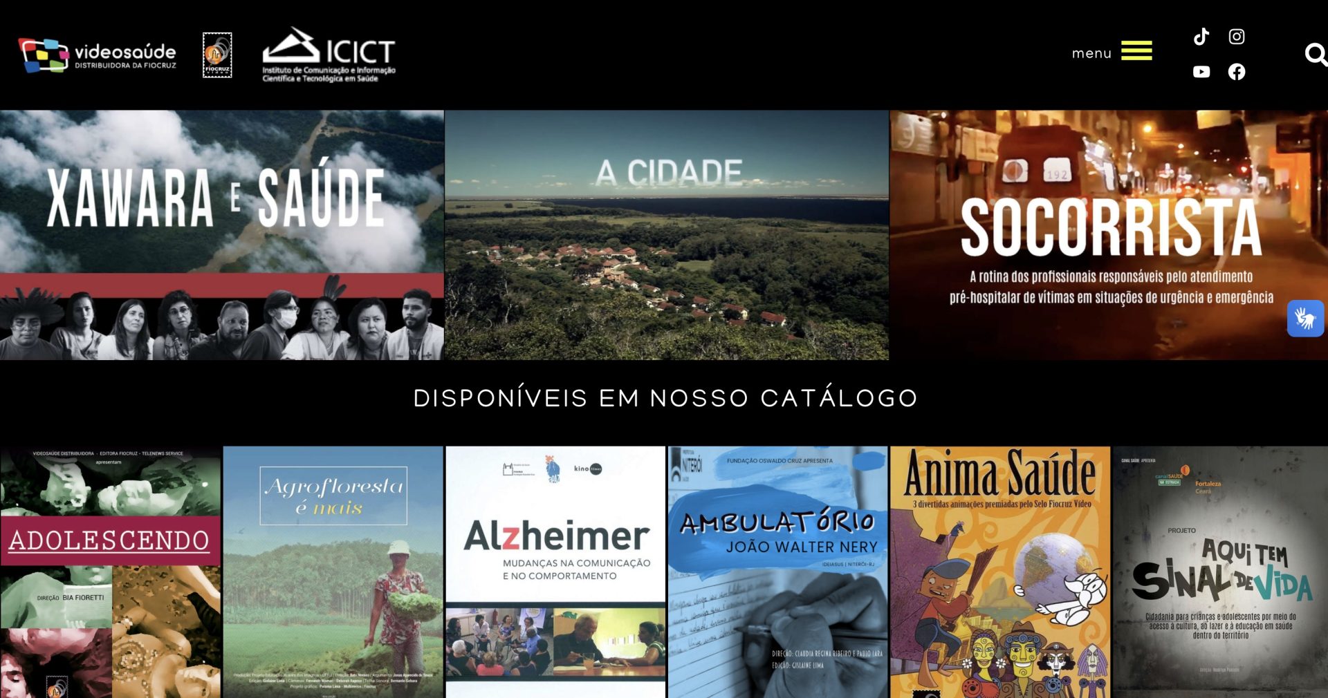 Plataforma de Filmes da Fiocruz chega a 500 produções e se consolida ...